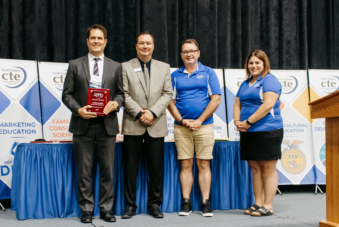 Champion for CTE Impact Award Granted to CEO Patrick Mineer | Golden ...